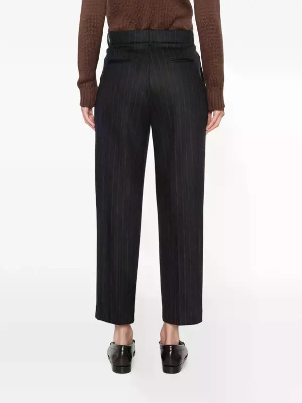 19.61 MILANO Pinstripe Pleated Trousers