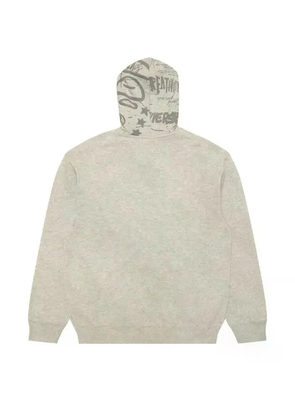 AAPE BY *A BATHING APE Aaper Logo-embroidered Zip-up Hoodie