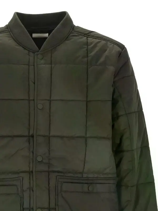 LES DEUX Matt Quilted Press-stud Jacket