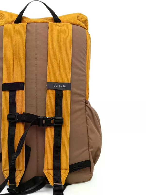 Columbia Trail Traveler 28l Corduroy-panelled Buckled Backpack - Yellow