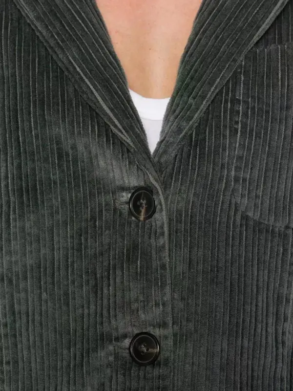 19.61 MILANO Corduroy Single-breasted Coat