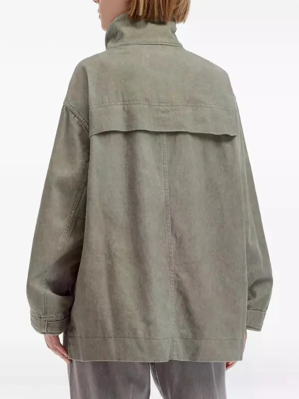 TOUT A COUP Tout À Coup High-neck Cotton Jacket