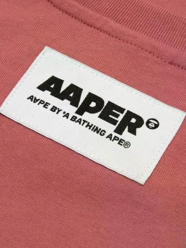 AAPE BY *A BATHING APE Aaper Logo-patch Long-sleeve T-shirt