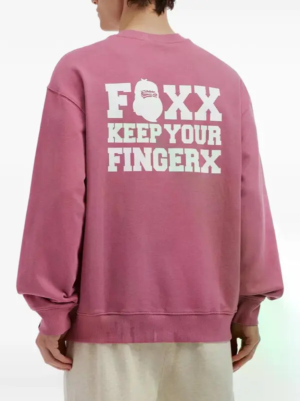 FINGERCROXX Logo-print Sweatshirt