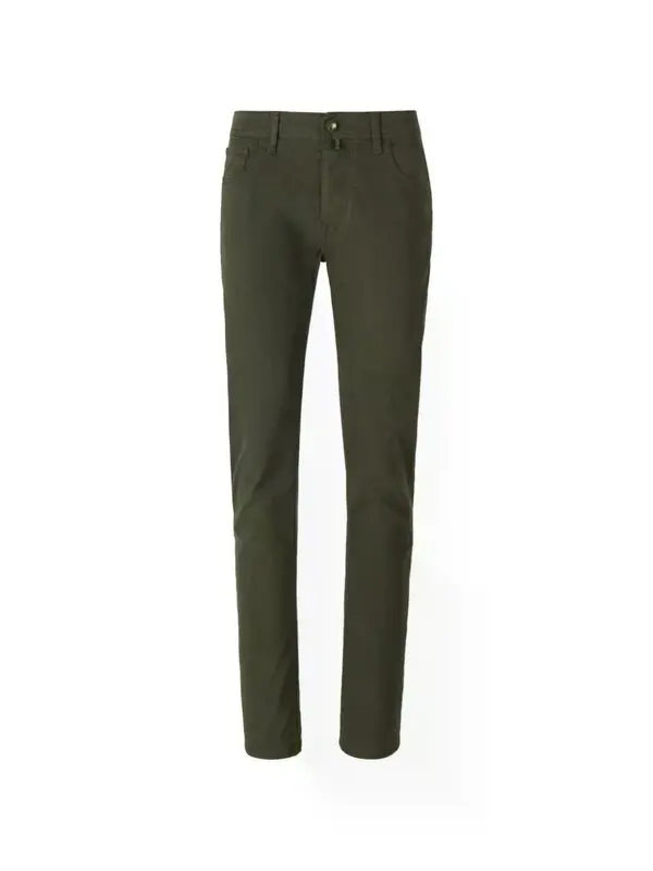 Jacob Cohen Logo-embroidered Slim-fit Jeans