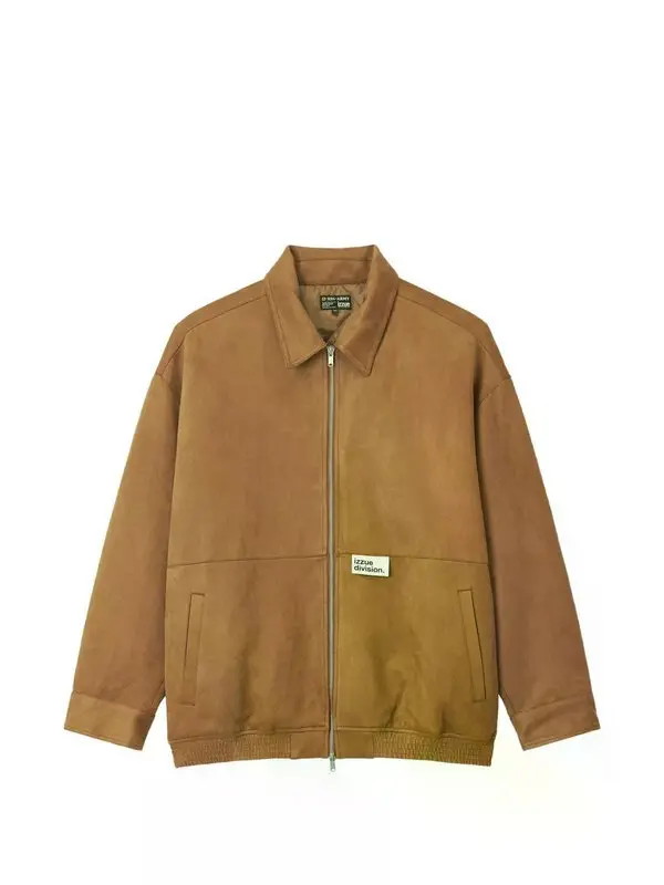 Izzue Logo-patch Zip-up Jacket