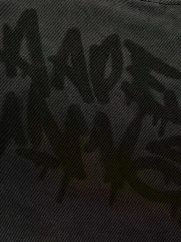 AAPE BY *A BATHING APE Moonface-patch Graffiti-print Sweater
