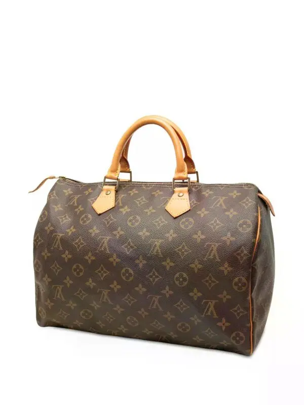 LOUIS VUITTON 1997 Monogram Speedy 35 Boston Bag