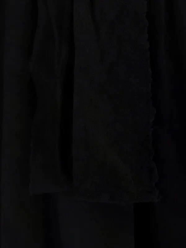 DANIELA GREGIS Belted Boat-neck Midi Dress
