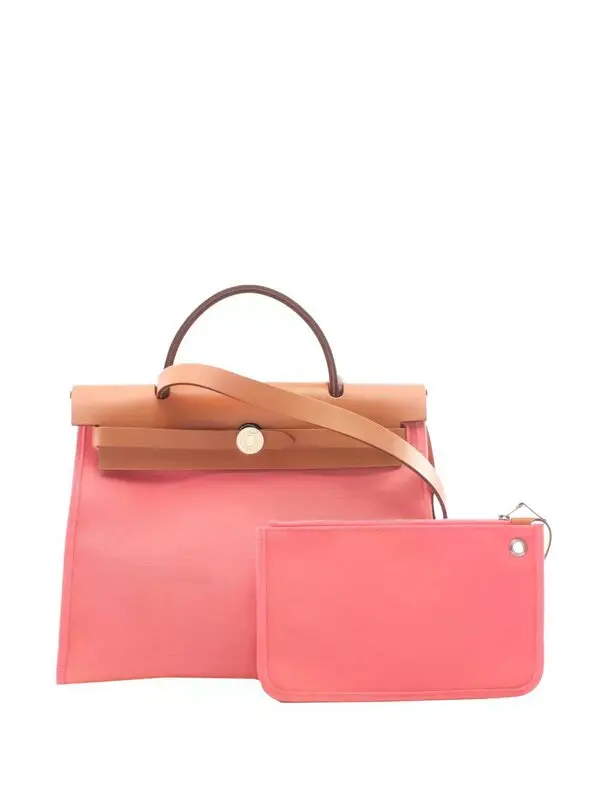 Hermès 2017 Toile Herbag Zip 31 Satchel