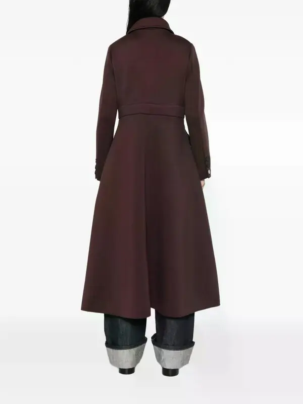 PSOPHIA Button-up Flared Coat