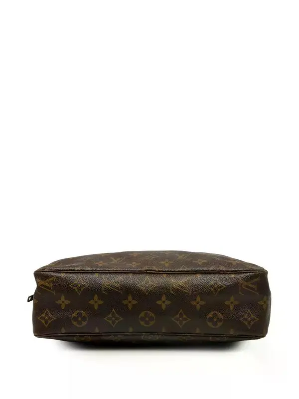 LOUIS VUITTON Monogram Canvas Trousse Toilette 28 Clutch Bag