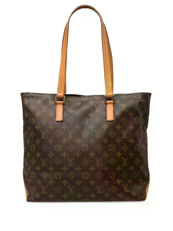 LOUIS VUITTON Monogram Canvas Cabas Mezzo Tote Bag