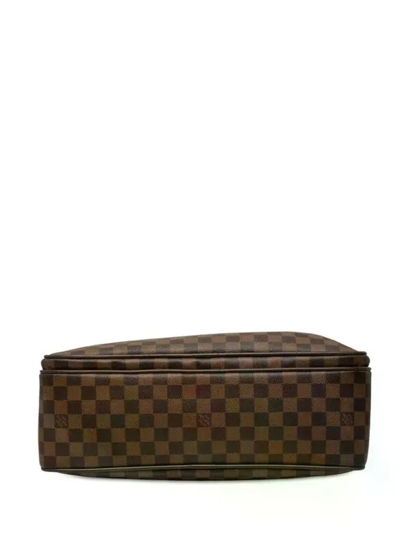 LOUIS VUITTON 2009 Damier Ebene Icare Business Bag - Brown