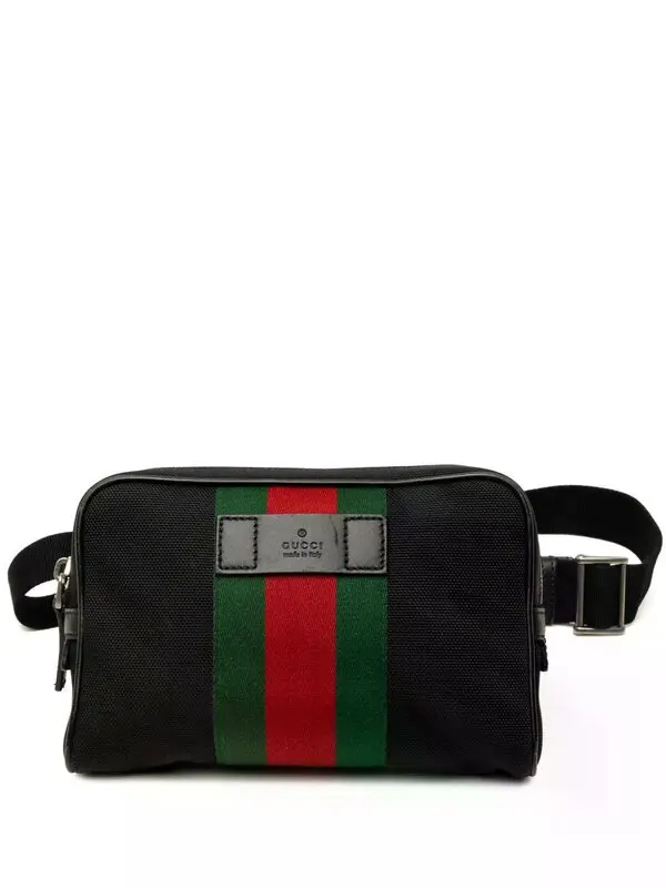 Gucci Canvas Techno Web Belt Bag