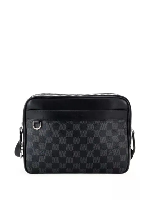 LOUIS VUITTON Trocadero Nm Messenger Damier Graphite Pm
