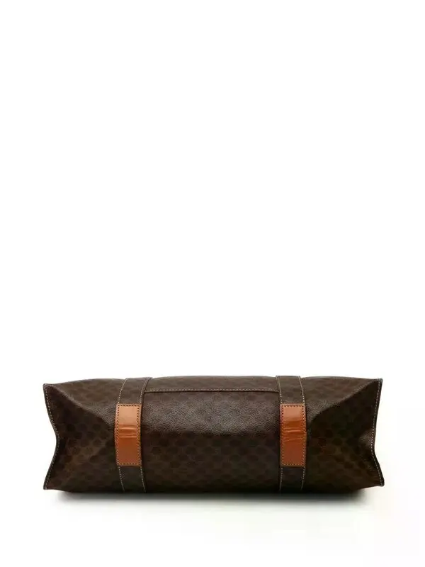 Celine 1994 Macadam Coated Canvas Tote Bag