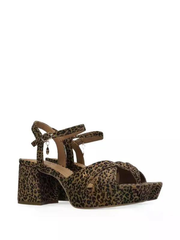 MEXX Leopard-print Platform Sandals