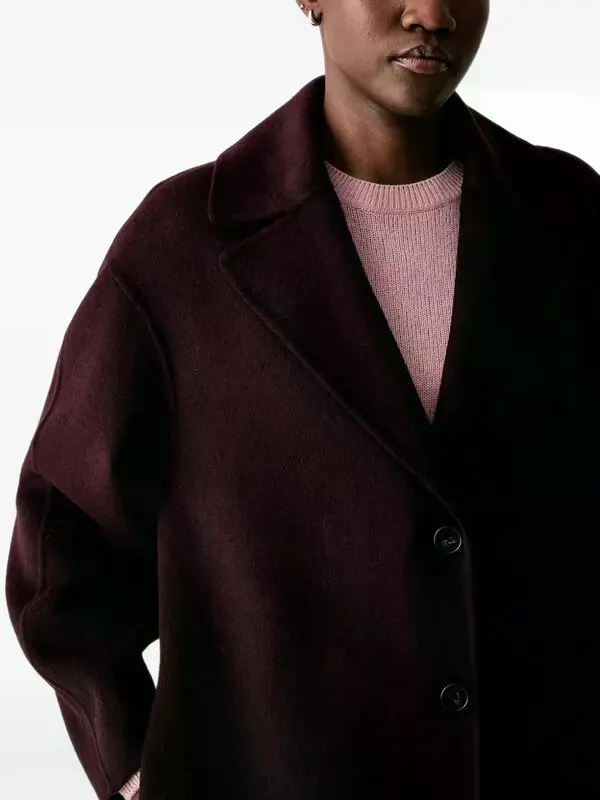 Marc O'polo Notch-lapel Single-breasted Coat