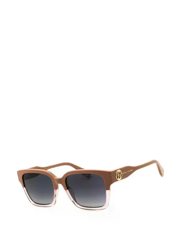 Marc Jacobs Rectangle-frame Sunglasses - Neutrals