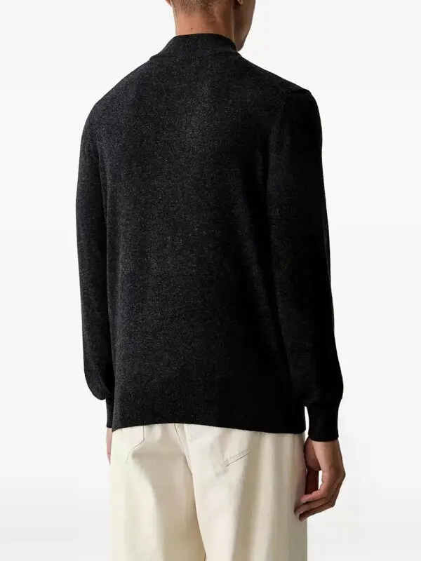 Marc O'polo Mock-neck Knitted Sweater