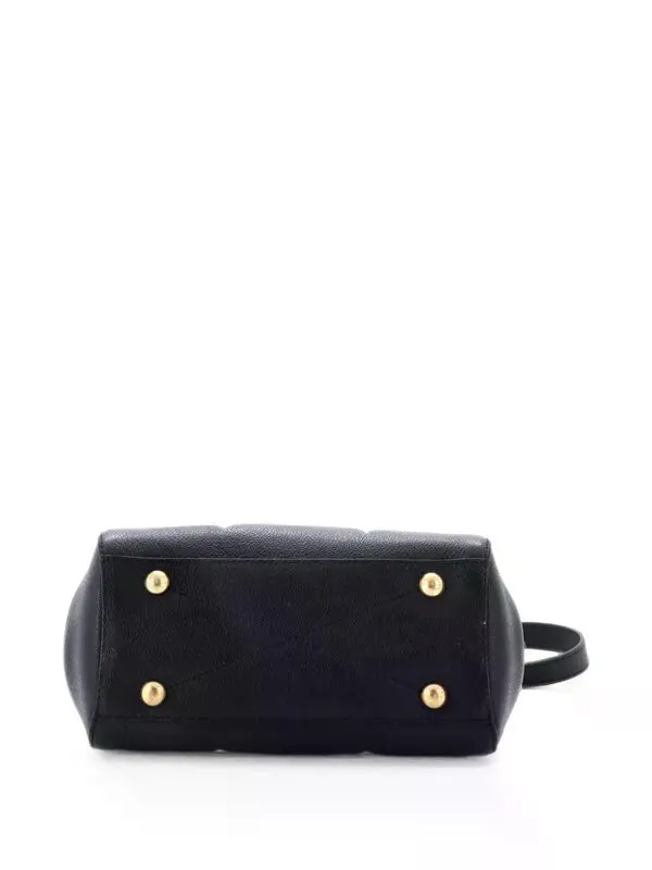 LOUIS VUITTON Montaigne Handbag Bicolor Monogram Empreinte Giant Bb Satchel