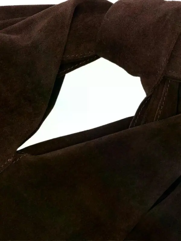 LOEFFLER RANDALL Helga Knot-detail Suede Tote Bag