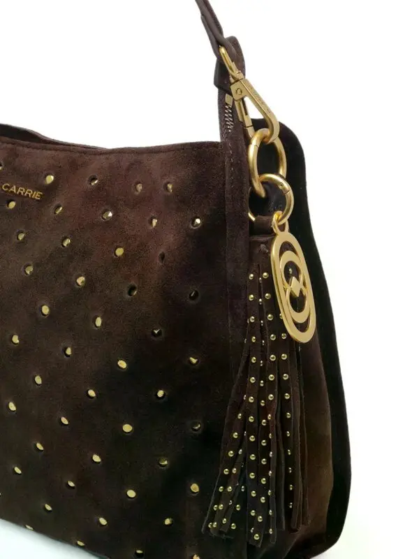 LA CARRIE Downtown Strass-embellished Shoulder Bag
