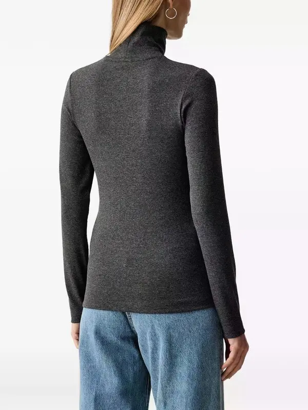 Marc O'polo Ribbed-knit Roll-neck Top