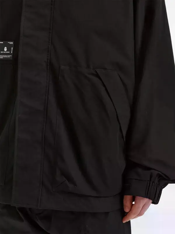 FINGERCROXX Hooded Jacket With Logo Patch