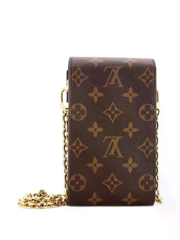 LOUIS VUITTON Metis Phone Pouch On Chain Monogram Canvas Shoulder Bag