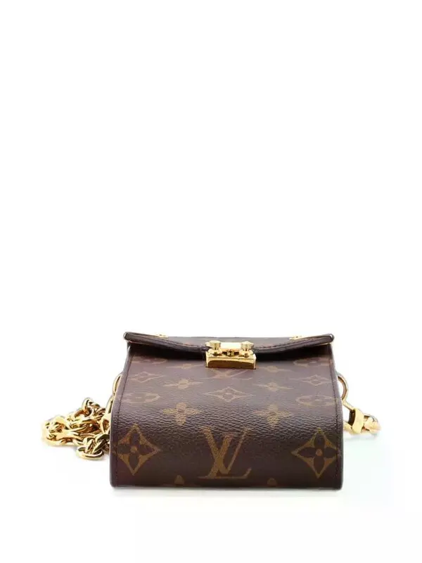 LOUIS VUITTON Metis Phone Pouch On Chain Monogram Canvas Shoulder Bag
