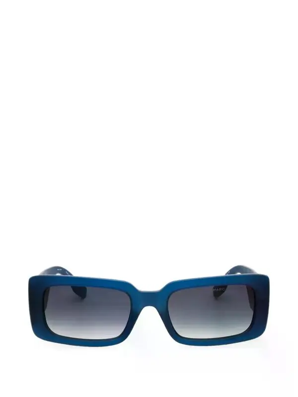 Marc Jacobs The Sunglasses Rectangular-frame Sunglasses - Blue