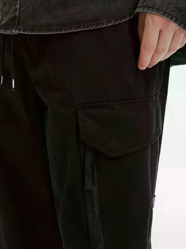 FINGERCROXX Logo-patch Cargo Pants