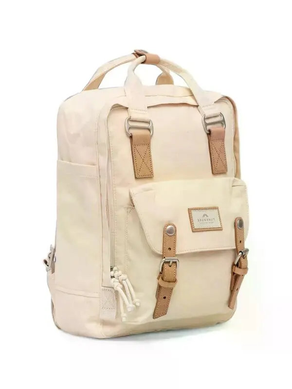 DOUGHNUT Macaroon Canvas Backpack With Buckle Detail