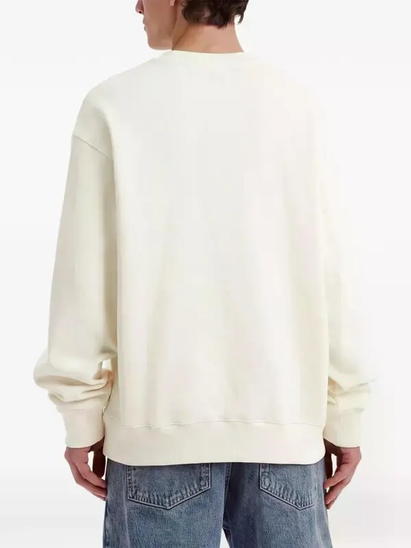 FINGERCROXX Logo-print Crew-neck Sweatshirt
