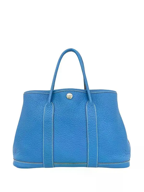 Hermès Negonda Garden Party 30 Tote Bag - Blue
