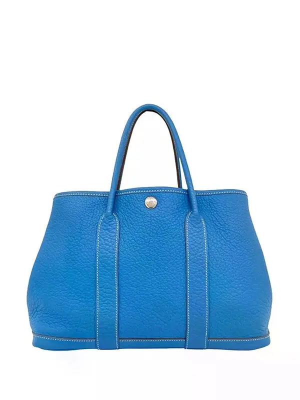 Hermès Negonda Garden Party 30 Tote Bag - Blue