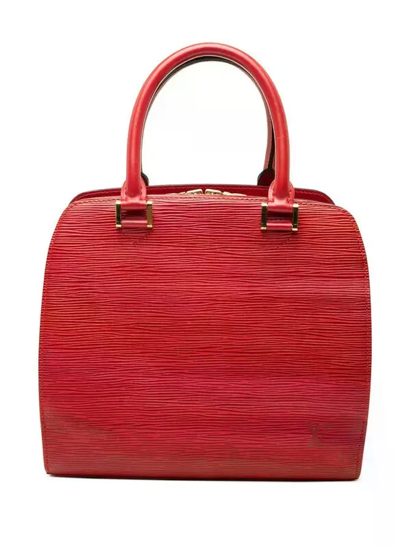 LOUIS VUITTON 1998 Epi Pont Neuf Handbag - Red