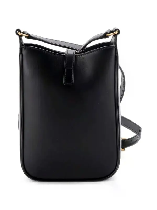 Saint Laurent Le 5 A 7 Vertical Mini Shoulder Bag - Black