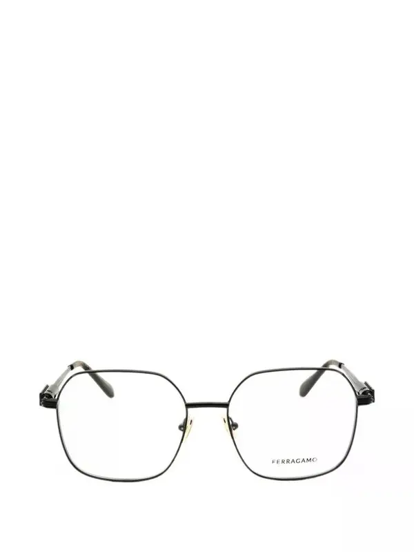 FERRAGAMO Geometric Full Rim Eyeglasses