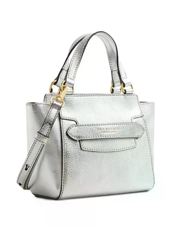 THE BRIDGE Laminated Leather Bucket Bag
