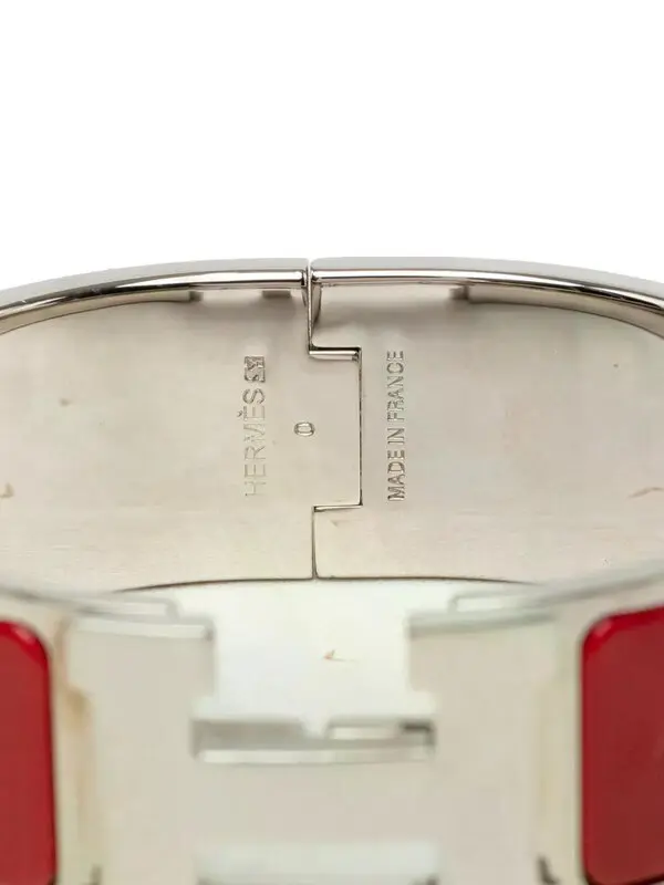 Hermès 2000-2026 Wide Enamel Clic Clac H Bracelet Pm Costume Bracelet