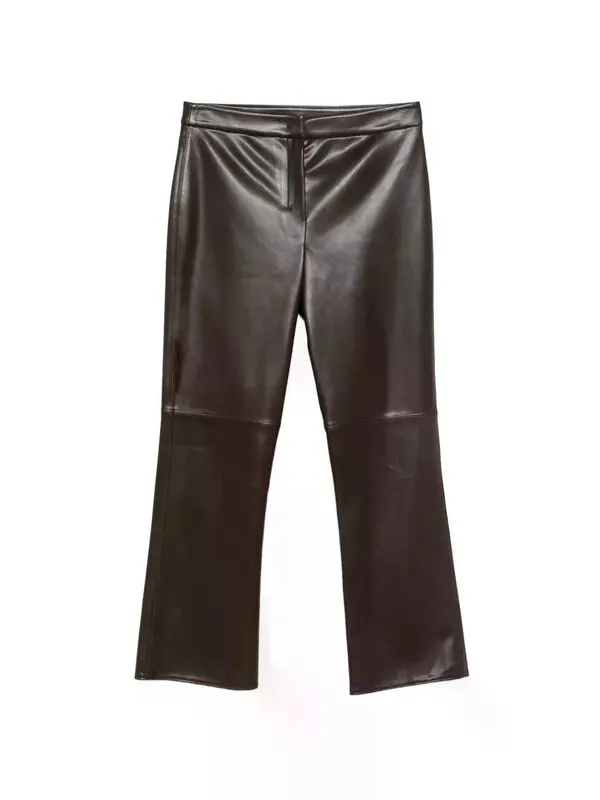 Max Mara Leather Trousers