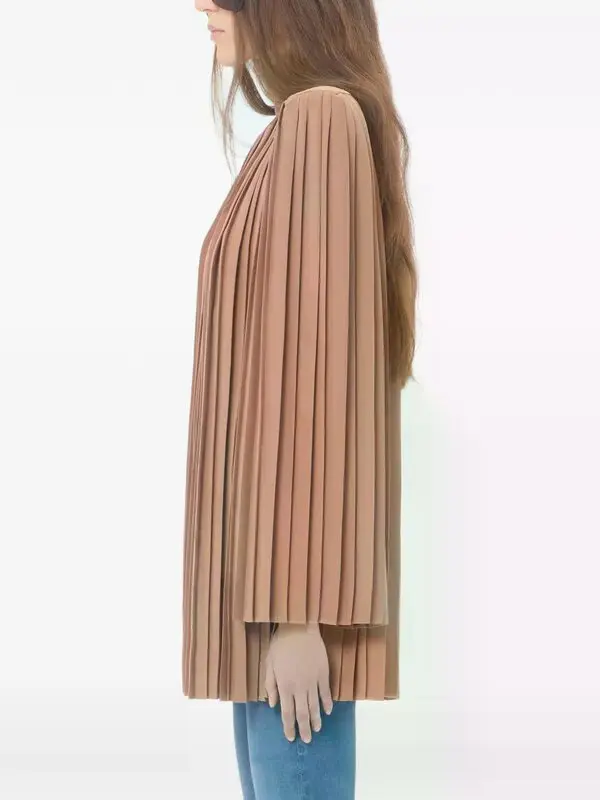 Valentino Garavani Cady Couture Pleated Top