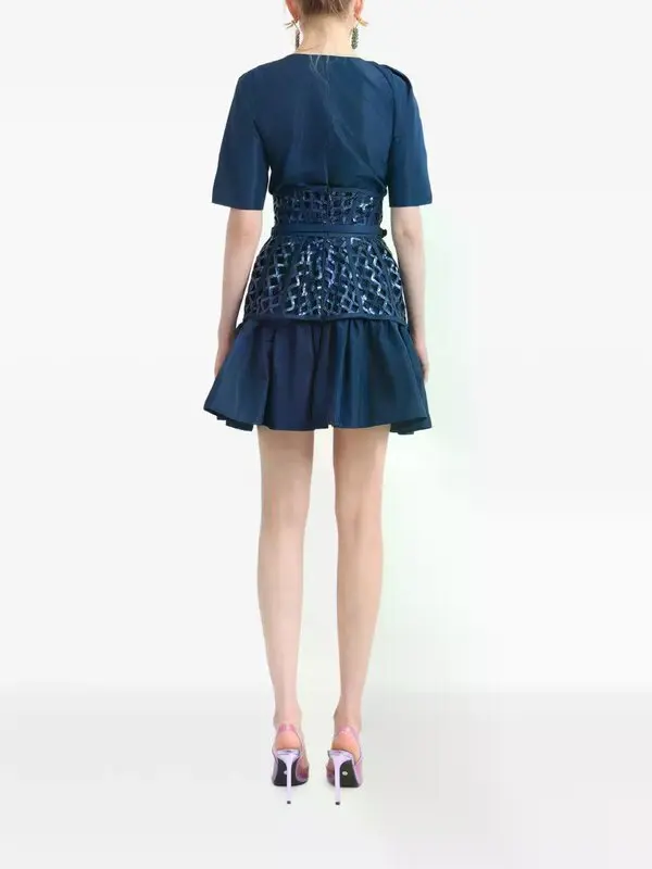 GEMY MAALOUF Sequin-embellished Corset