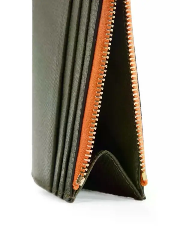 Valentino Garavani Stud U Pcoin Purse And Cardholder In Nylon And Grainy Calfskin - Green