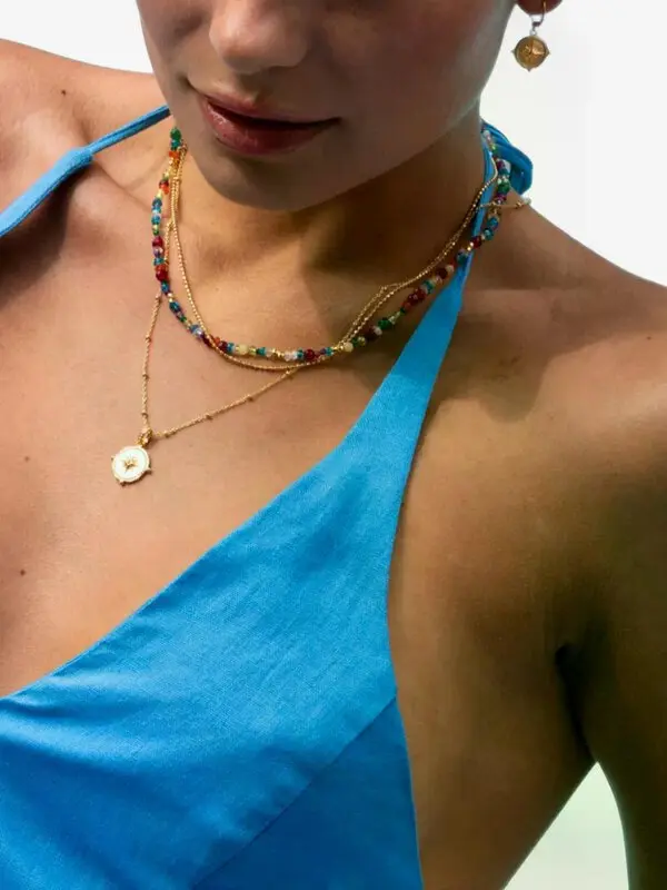 DOWER & HALL Small True North Pendant Necklace