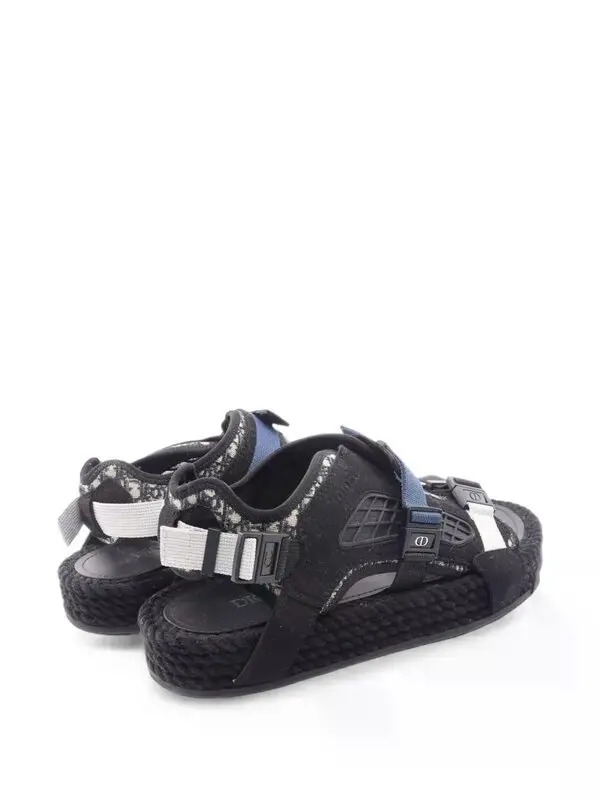 Dior 2010s Atlas Buckle-strap Sandals