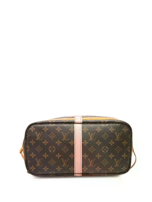 LOUIS VUITTON Monogram Summer Trunks Neverfull Mm Tote Bag
